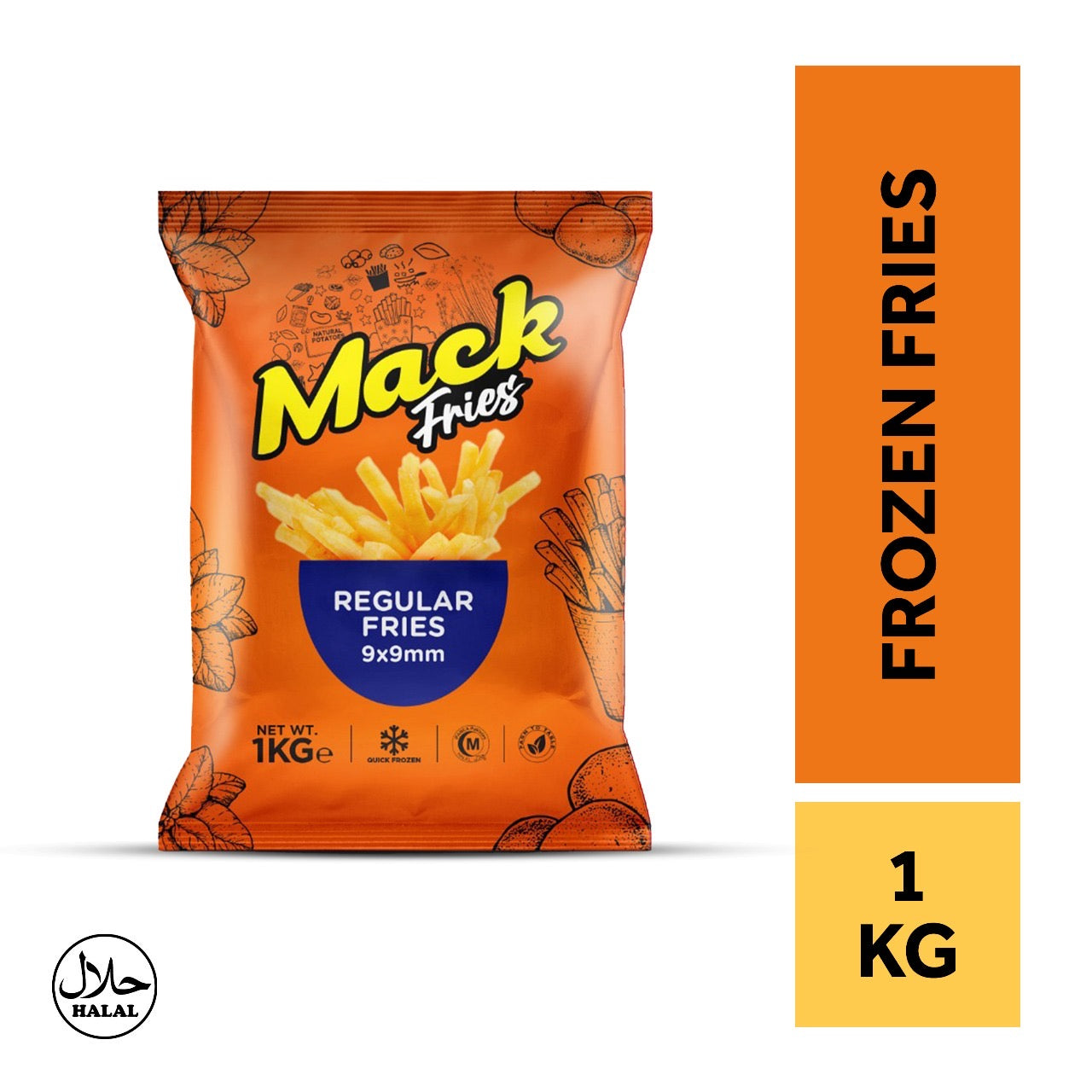 Mack Fries - Regular 1kg – Sabiha Anees