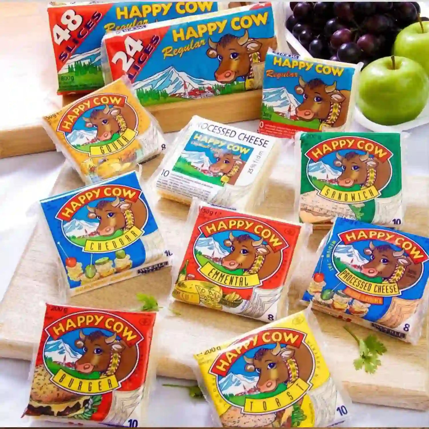 Happy Cow Cheese Low Fat Slices 200g – Sabiha Anees