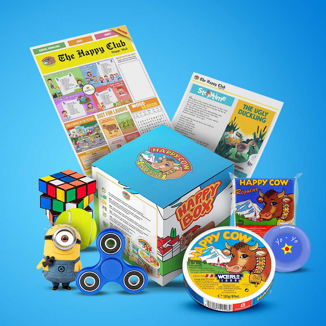 Happy Box – Fun Surprise Toy & Snack Gift Box for Kids | Happy Cow ...