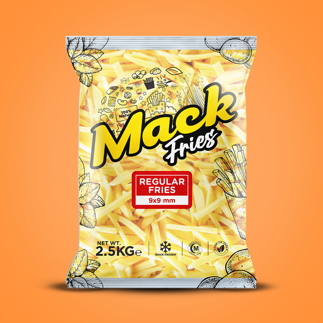 Mack Fries - Regular 2.5Kg – Sabiha Anees