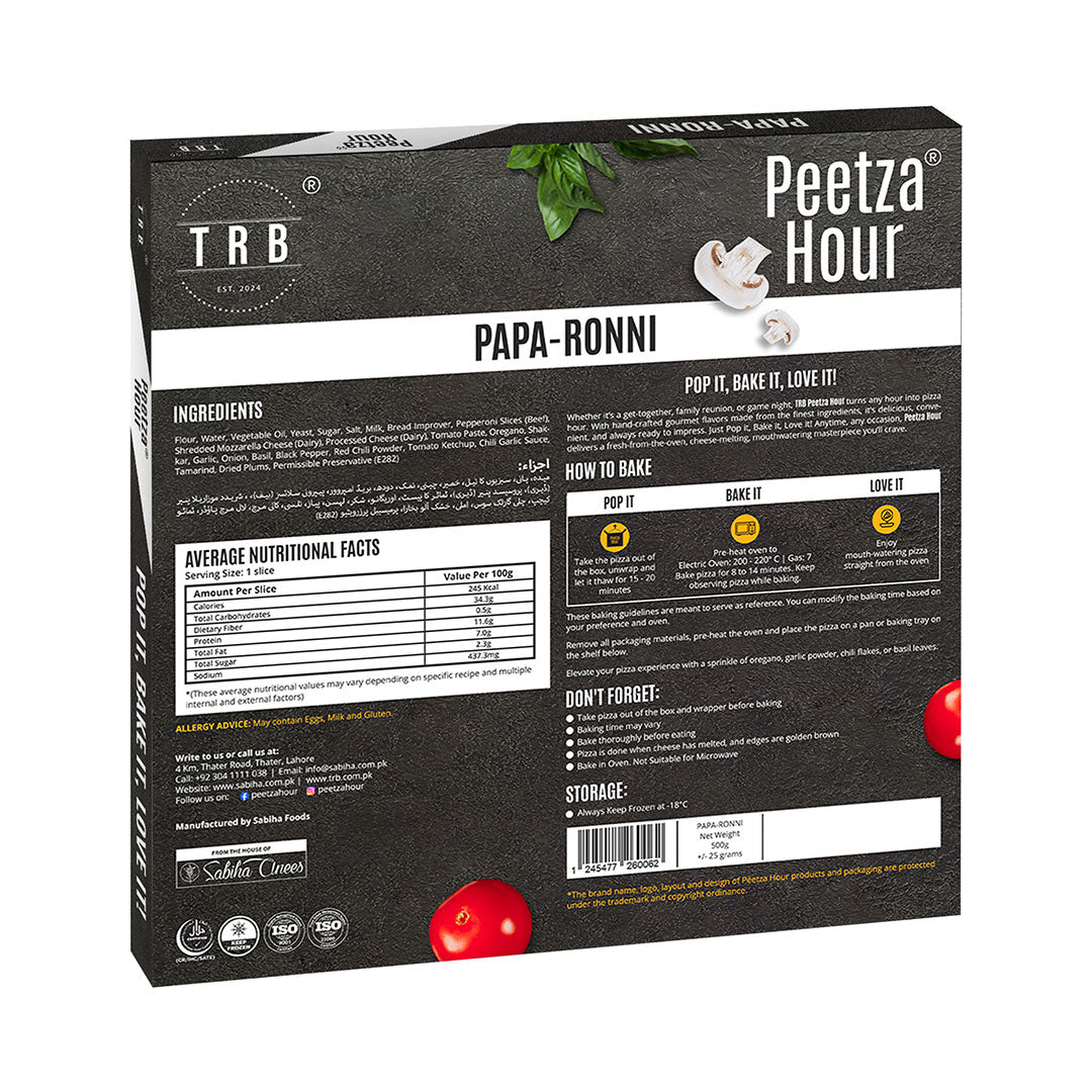 Papa-Ronni - Ultimate Pepperoni Fix! – Sabiha Anees